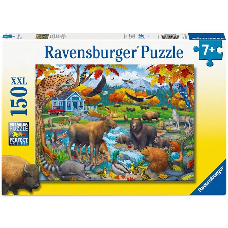 Ravensburger puzzle (slagalice) – 150XXL Okupljanje divljih životinja RA12004304