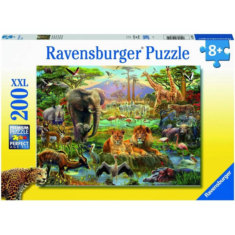 Ravensburger puzzle (slagalice) – 200XXL Životinje savane RA12891
