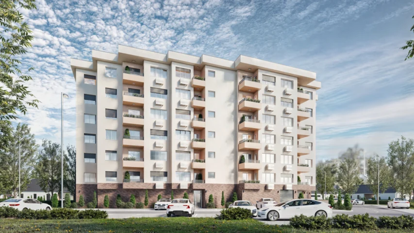 Trosoban stan od 59. 49 m² u novogradnji – Lepenički cvet, Kragujevac