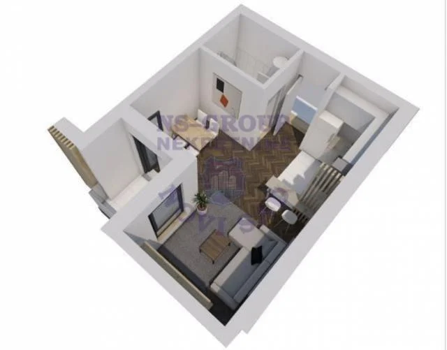 Garsonjera, 29m2 Miseluk