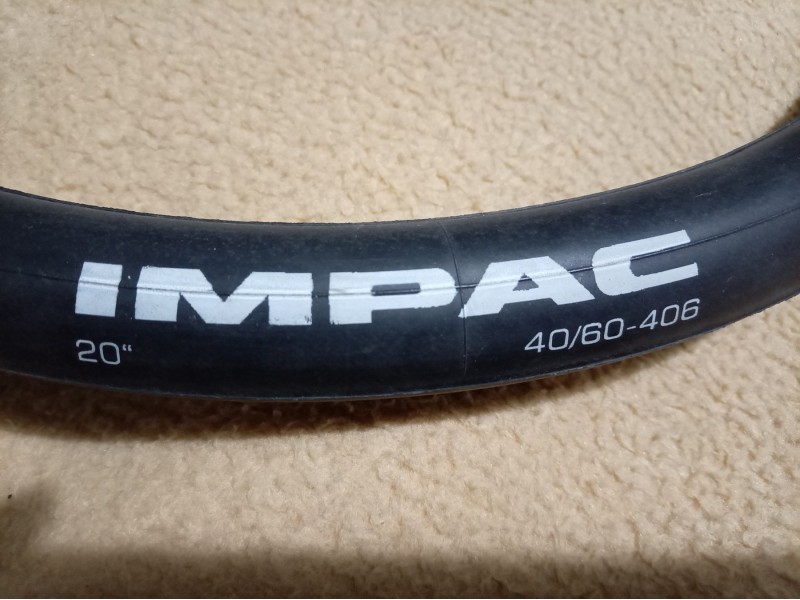 UNUTRAŠNJA GUMA ZA BICIKL "IMPAC" 20, 40-60, Popust 40%