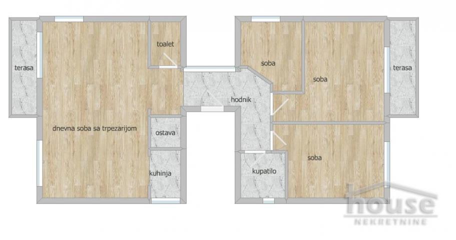 NOVI SAD - SAJLOVO - 86.50 m2