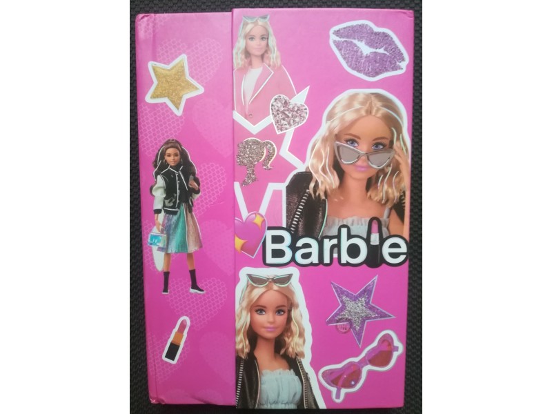BARBIE rokovnik na magnet