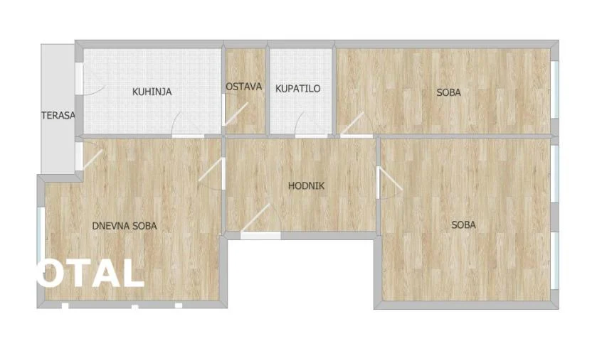 NOVI SAD - LIMAN 2 - 68.00 m2