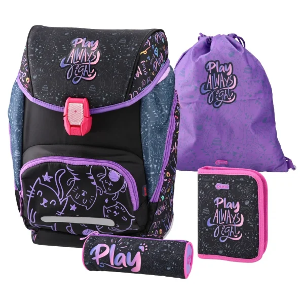 Logic set, ranac anatomski, 4 u 1, Magical Cat