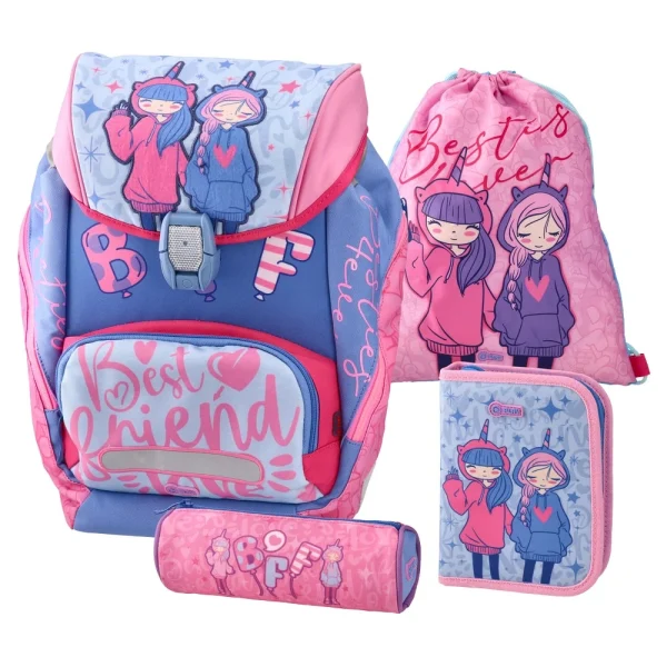 Logic set, ranac anatomski, 4 u 1, BFF