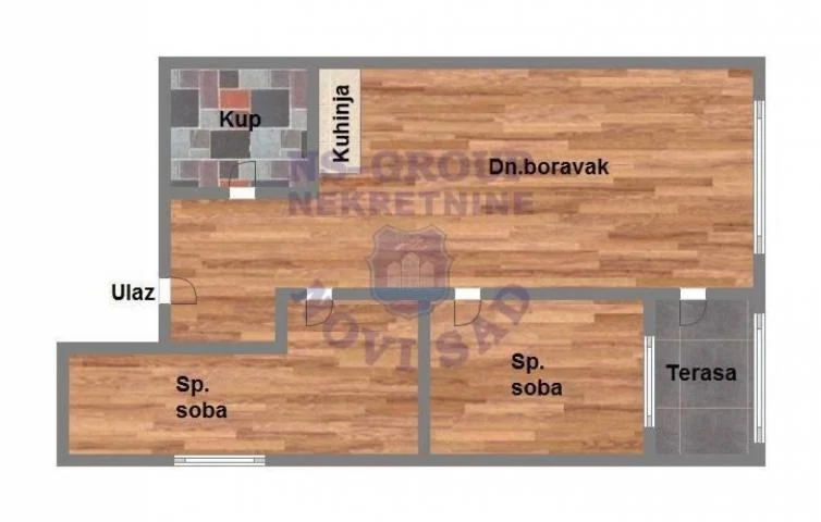 Dvoiposoban, 56m2 Somborska Rampa