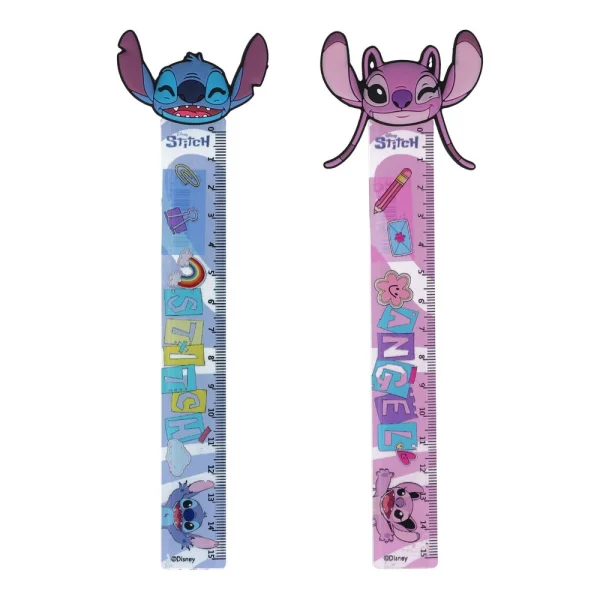 Rulino, lenjir, miks, Stitch, 15cm