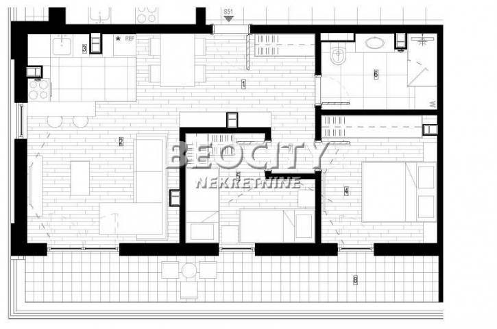 Surčin, Radiofar, Autoput za Zagreb, 2.0, 70m2, 129500EUR