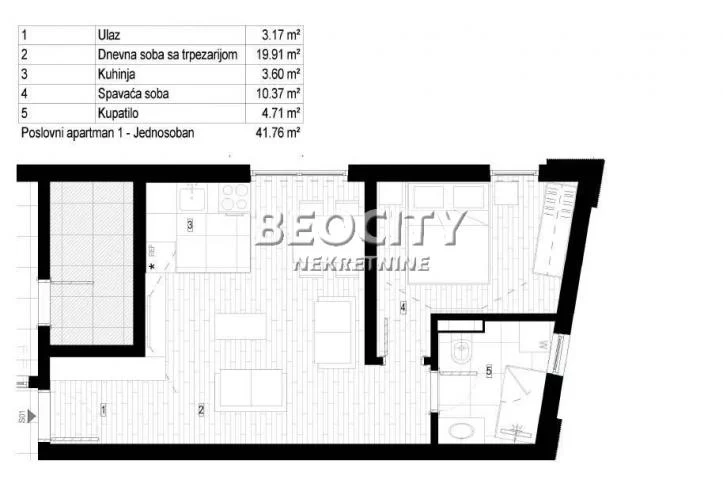 Surčin, Radiofar, Autoput za Zagreb, 1.0, 42m2, 77700EUR