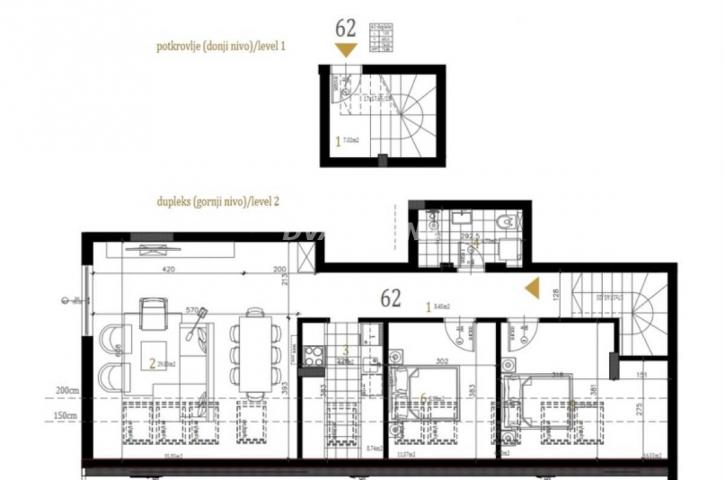 NA PRODAJU – PETROVARADIN | DUPLEX | 73,85 m²