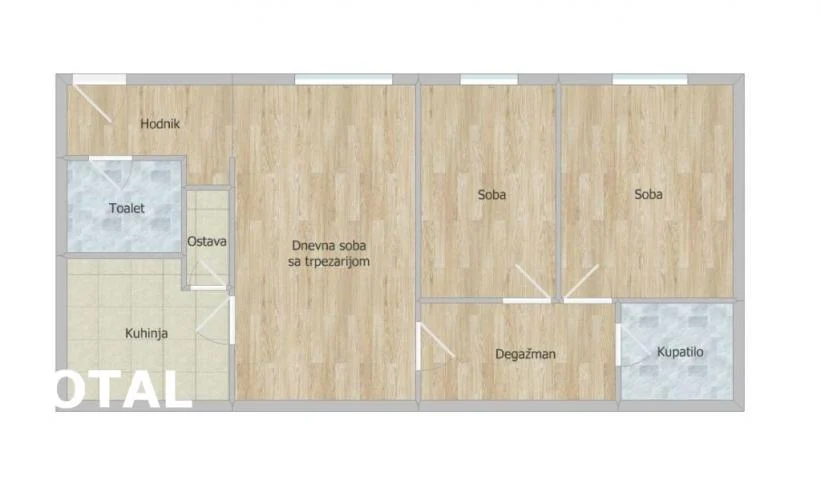 NOVI SAD - CENTAR - 62.00 m2