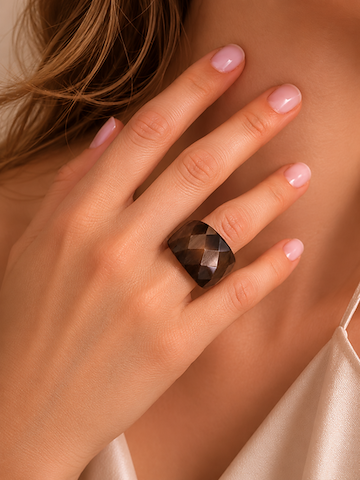 Penelope prsten sa Swarovski kristalom