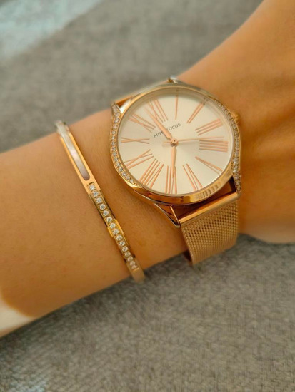 Mini focus rose gold sat