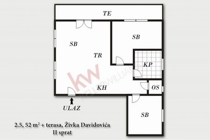 Dvoiposoban stan kod Cvetkove pijace
