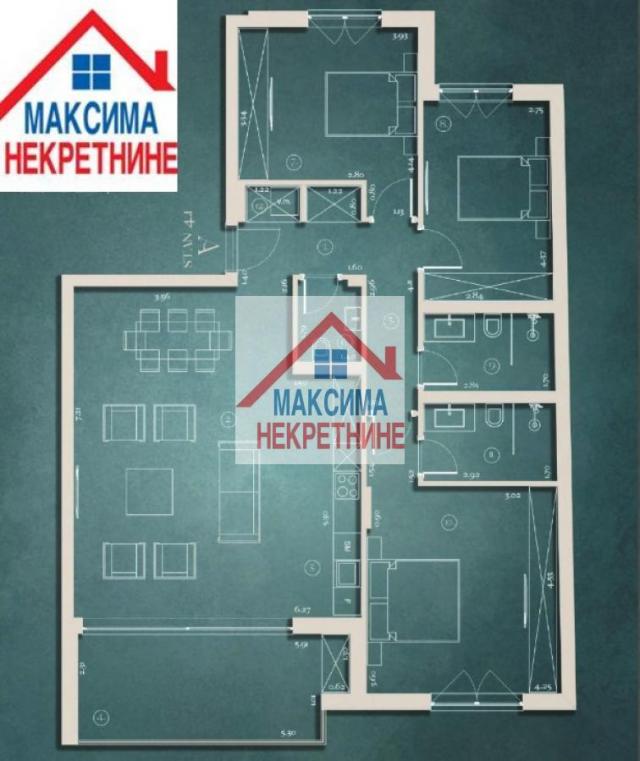 Prodaja, Stan, 125m2 , Stari Grad