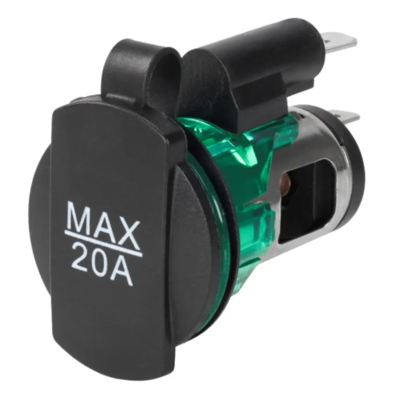 Utičnica za auto upaljač 12/24V fi26, Ø 26 mm – Carmotion 63225