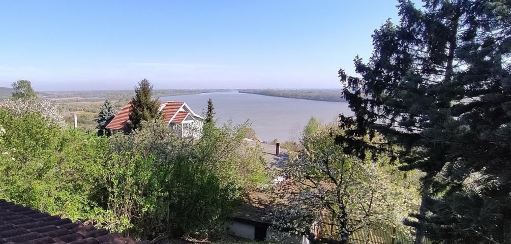 Vinča, kuća na 16 ari sa pogledom na Dunav . .
