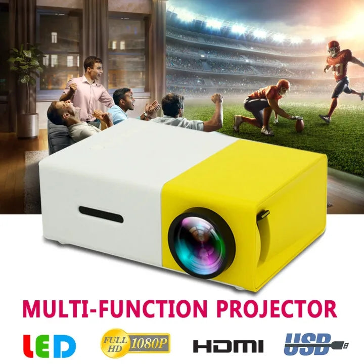 Mini LED Projektor YG300 – Prenosni Kućni Bioskop Full HD