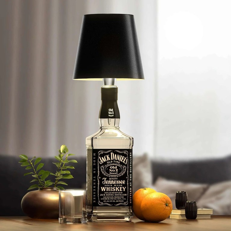 BottleHalo – Bežična LED Lampa od Flaše za Jedinstven Enterijer