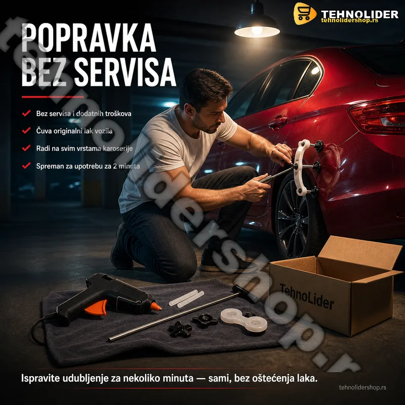 Alat za Ispravljanje Udubljenja na Autu – Popravka Bez Servisa