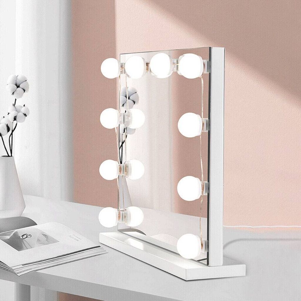 LED Dekorativne Lampe za Ogledalo – Holivudski Stil Šminkanja