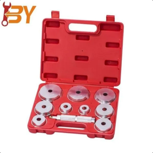 Set Drajvera za Ugradnju Ležaja i Brtvi – 10-delni Aluminijumski Set