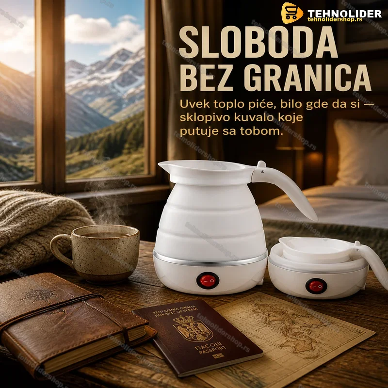 Sklopivo Kuvalo za Vodu – Kompaktno i Prenosivo za Putovanje