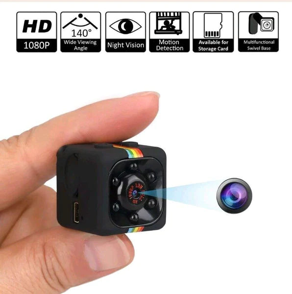 Mini Špijunska Kamera SQ11 1080P – Noćni Mod i Detekcija Pokreta