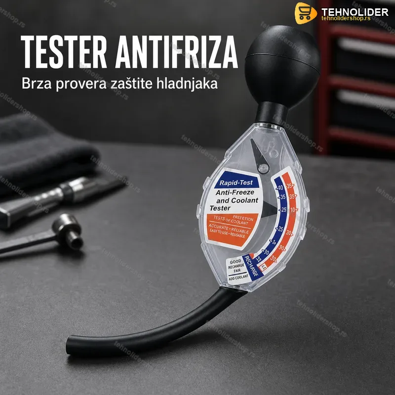Tester Antifriza i Rashladne Tečnosti – Brza Provera Hladnjaka