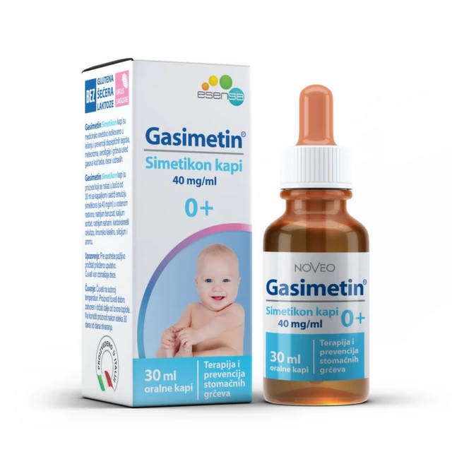 Gasimetin Simetikon kapi 0+, 30 ml