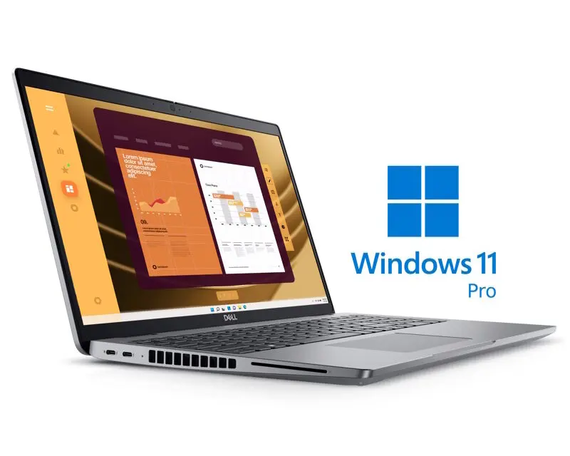 Dell Laptop Latitude 5550 15.6" FHD i5-1335U 8GB, 512GB, SSD, Backlit FP SC Win11Pro 3yr ProSupport, Sivi