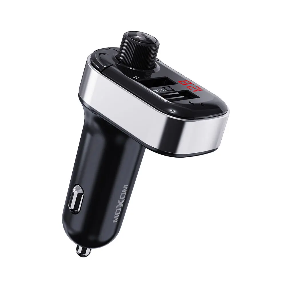Moxom FM Modulator MX-VC25 2xUSB 3.4A crni