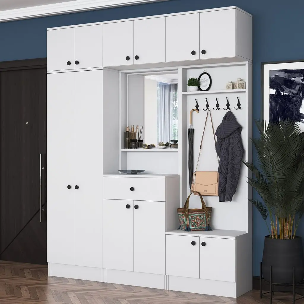 Hanah Home Komplet predsoblje, Beli