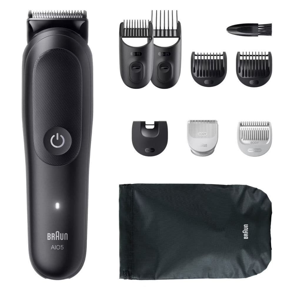 Braun Multifunkcionalni trimer sa dodacima AIO5540 Series 5, 9u1, Crni