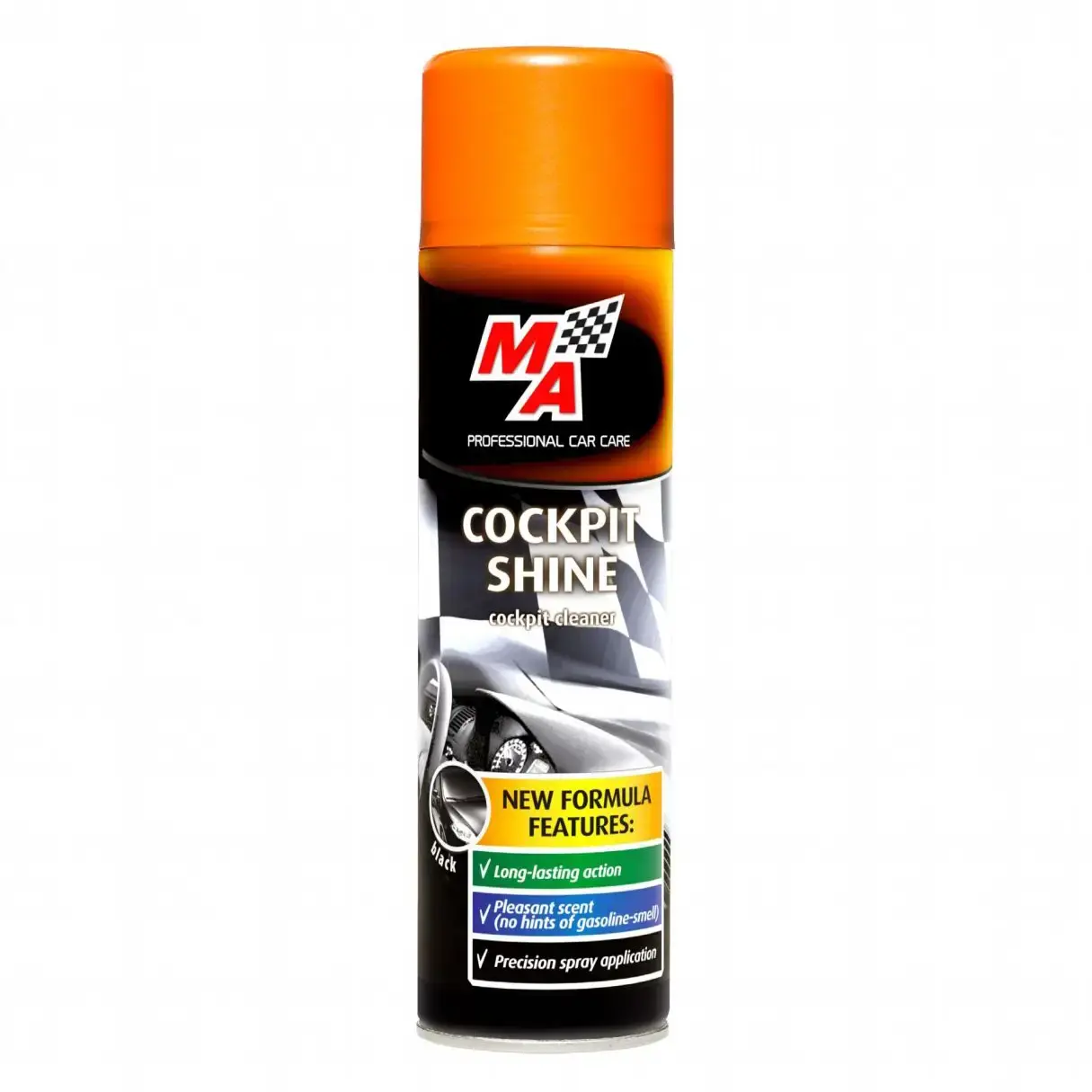 MA Kokpit sprej Black, 500ml