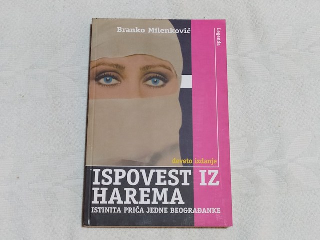 ISPOVEST IZ HAREMA (mek povez) - BRANKO MILENKOVIC