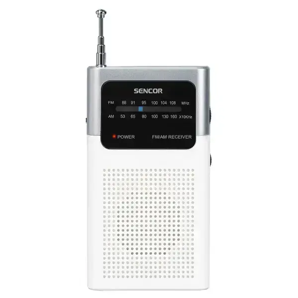 Prenosni radio Sencor SRD 1100 W Tranzistor AM/FM
