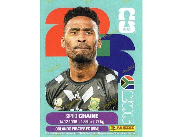 FIFA WORLD CUP 2026 broj RSA03 RSA3 (čitaj opis)