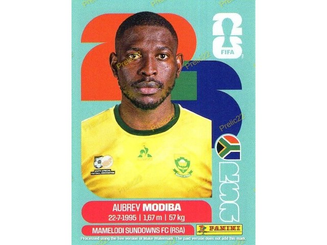 FIFA WORLD CUP 2026 broj RSA04 RSA4 (čitaj opis)