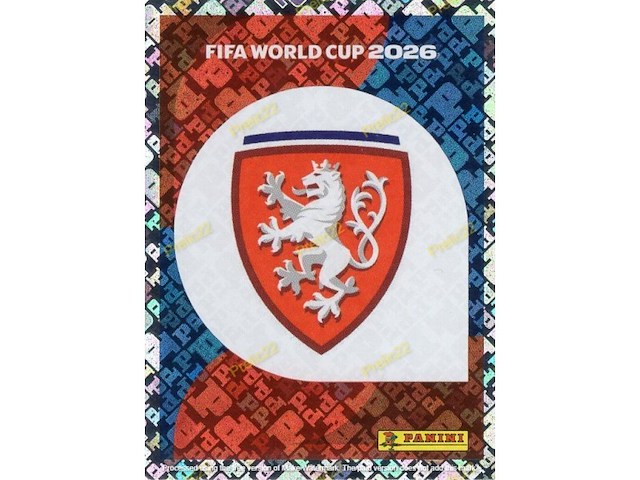 FIFA WORLD CUP 2026 broj CZE01 CZE1 (čitaj opis)