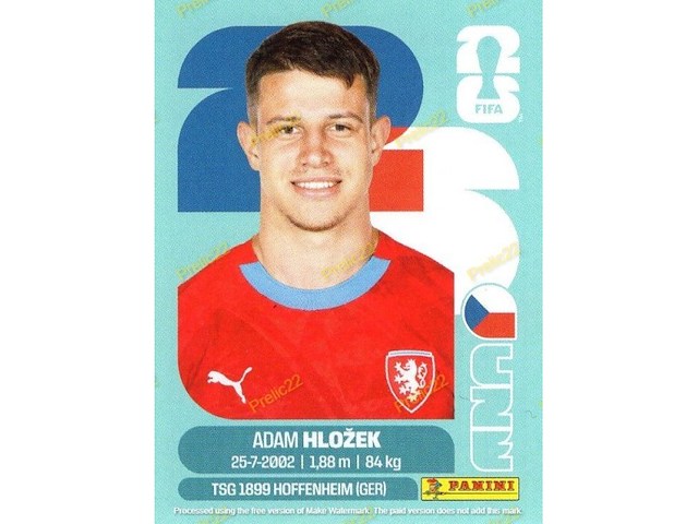 FIFA WORLD CUP 2026 broj CZE19 (čitaj opis)