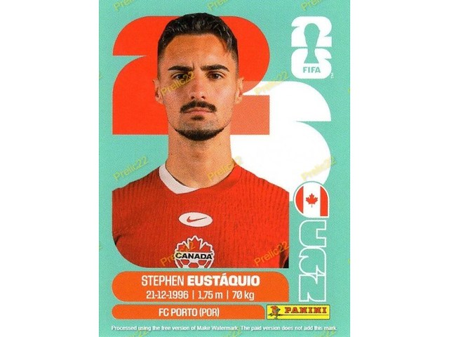 FIFA WORLD CUP 2026 broj CAN10 (čitaj opis)