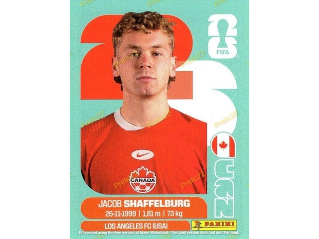 FIFA WORLD CUP 2026 broj CAN14 (čitaj opis)