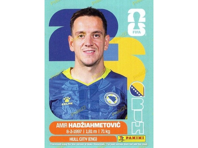 FIFA WORLD CUP 2026 broj BIH08 BIH8 (čitaj opis)