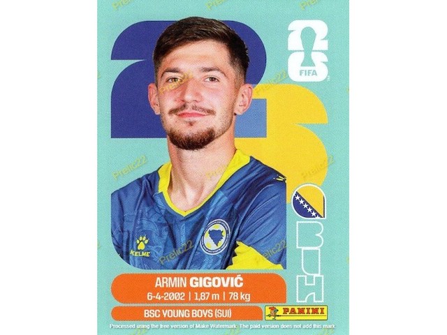 FIFA WORLD CUP 2026 broj BIH10 (čitaj opis)