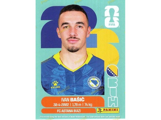FIFA WORLD CUP 2026 broj BIH12 (čitaj opis)