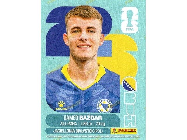 FIFA WORLD CUP 2026 broj BIH19 (čitaj opis)