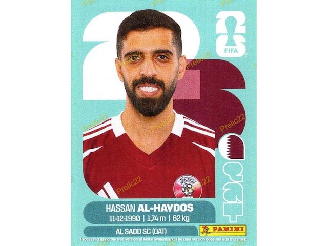 FIFA WORLD CUP 2026 broj QAT16 (čitaj opis)