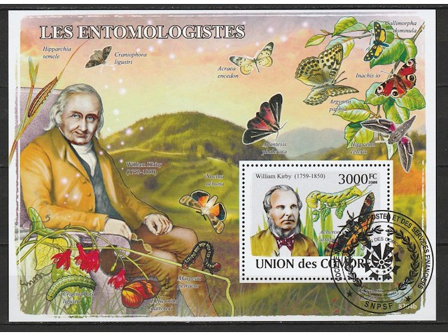 Komori - Entomologija, insekti, leptiri - William Kirby